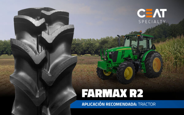 Llanta Agrícola Farmax R2 – Reencafé